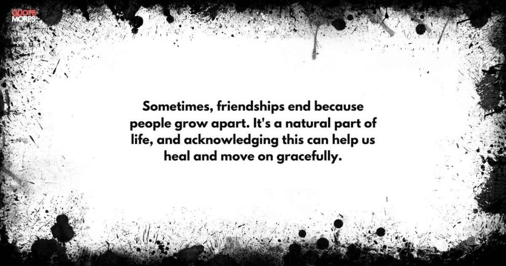 84 Quotes About Losing Friends And Ending Friendships