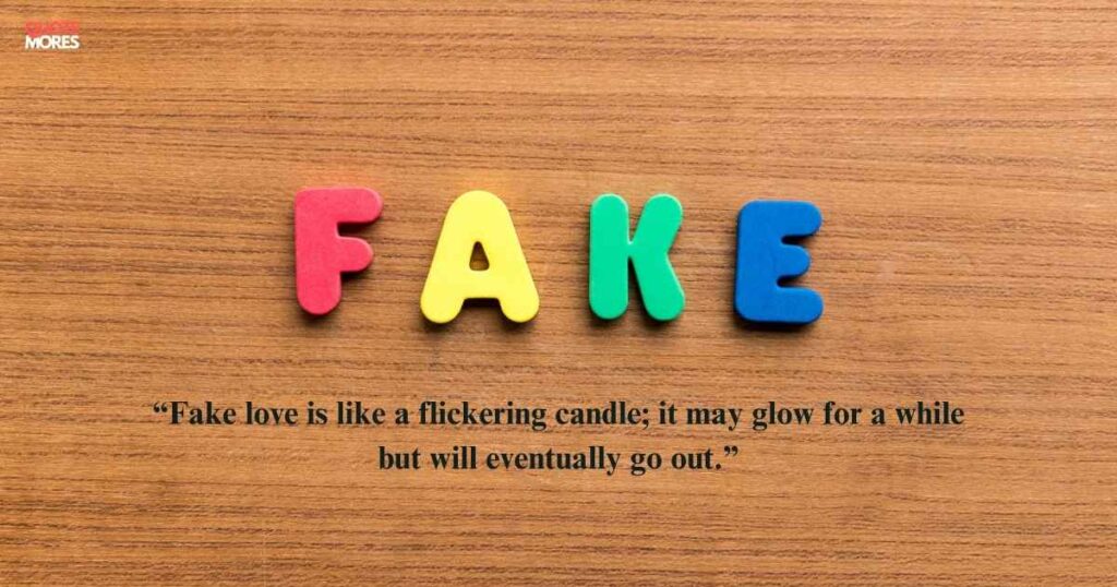 65 Fake Love Quotes, Messages & Sayings with Images