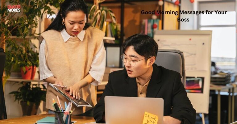 50+ Good Morning Messages for Your Boss | Wishes | Greetings