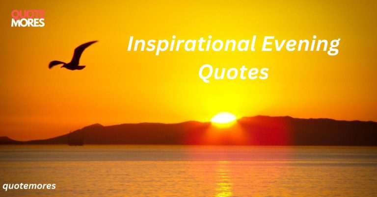 130+Uplifting Good Evening Quotes to End Your Day