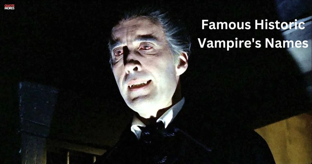 80 Best Vampire Names - Famous Vampire Names