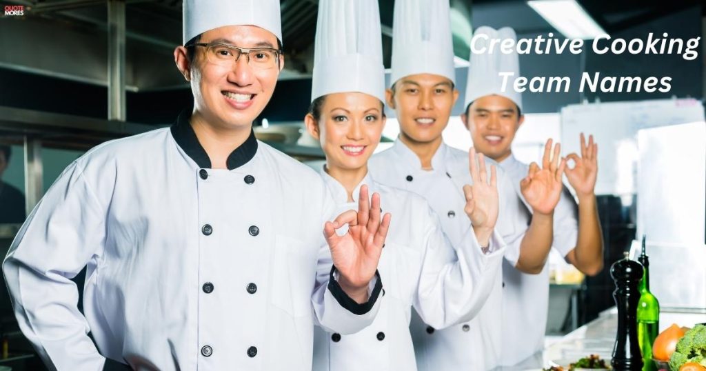 270+ The Best Cooking Team Names to Heat Up the Competition