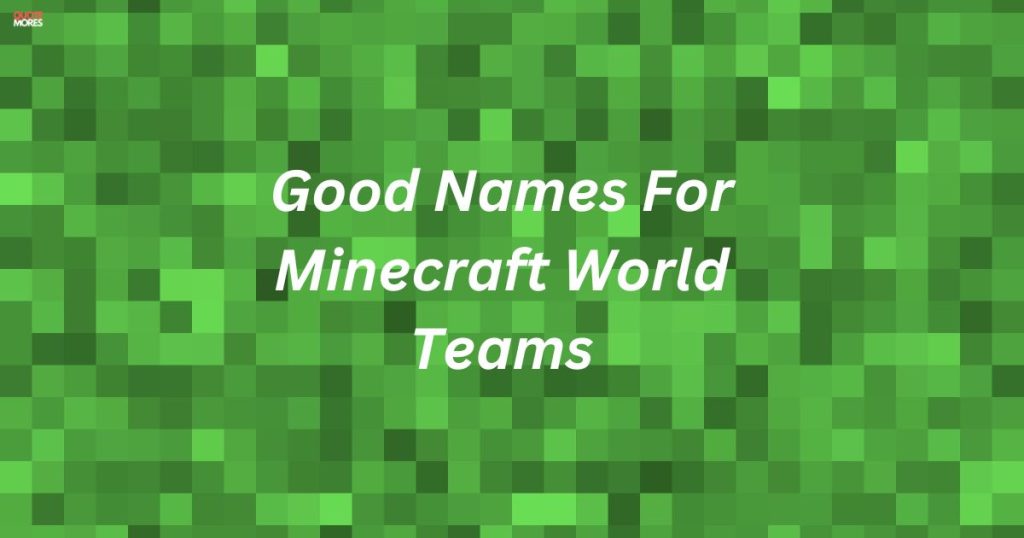 255+ Best Minecraft World Names List for Single Players & Teams